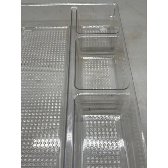 unknown | Office | Clear Plastic Storage Organization Bin Tray ...